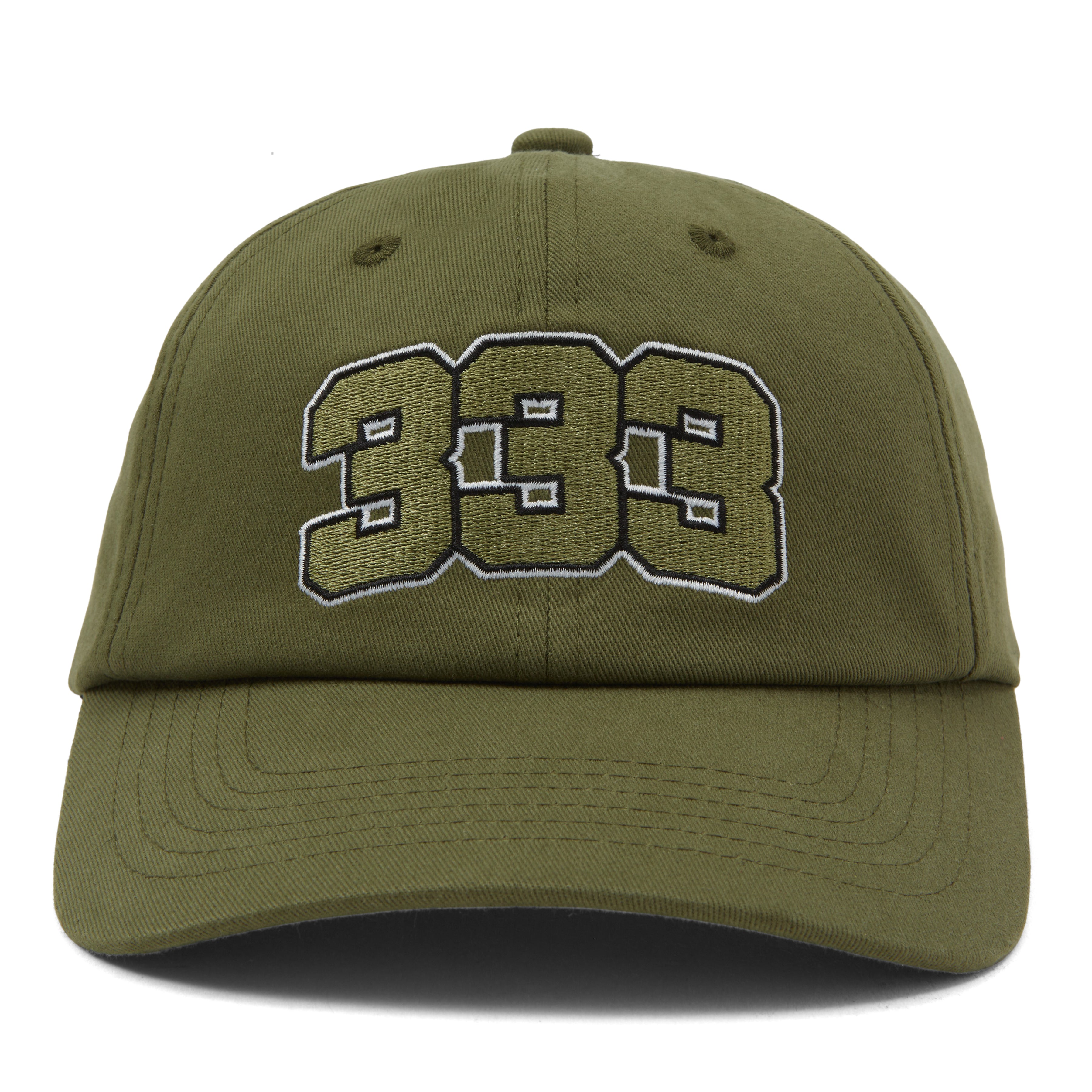 OLIVE ARC HAT – HALF EVIL